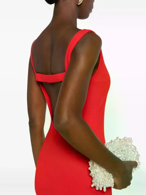 Solace London Imogen Maxi Dress - Red