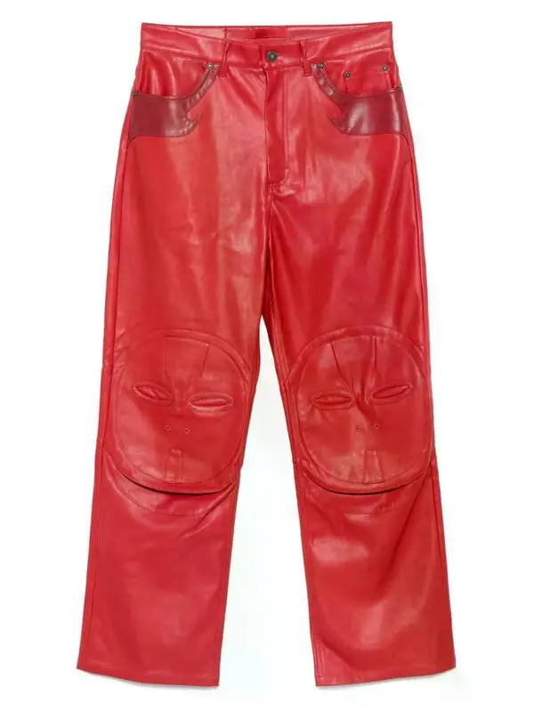 KUSIKOHC Mask-detail Pocket Trousers