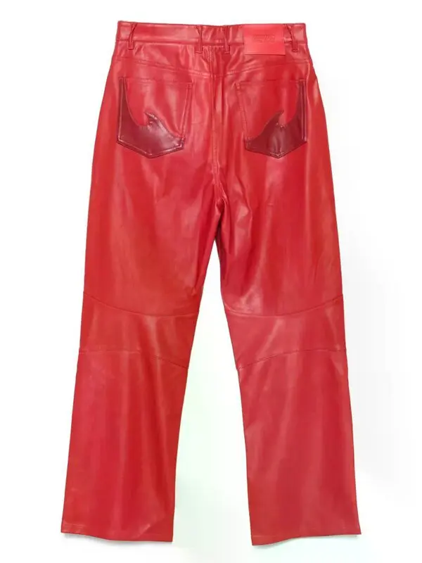 KUSIKOHC Mask-detail Pocket Trousers