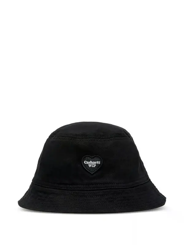 Carhartt Work In Progress Heart Logo Bucket Hat - Black