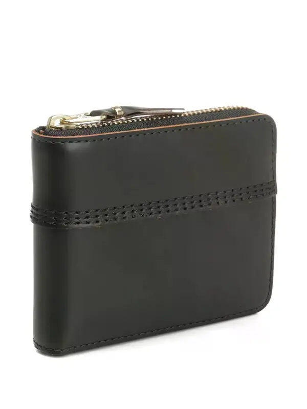 Comme Des Garçons Zip-around Leather Wallet