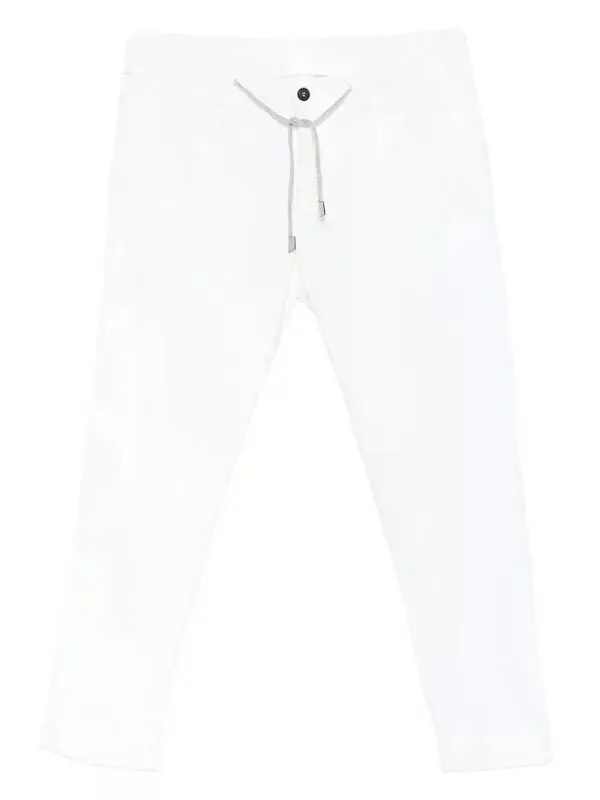 Eleventy Drawstring Trousers - White