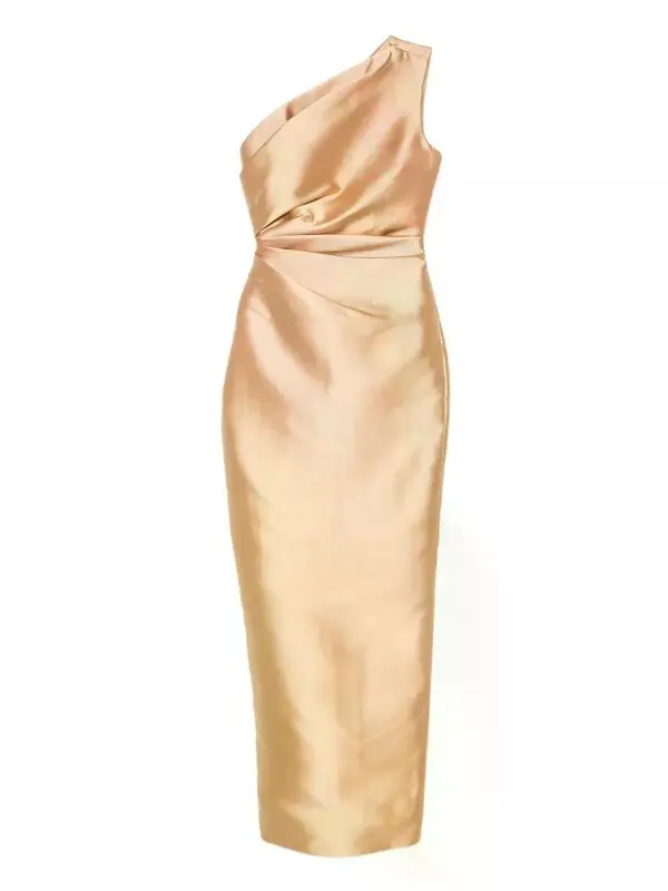 Kira Midi Dress - Gold