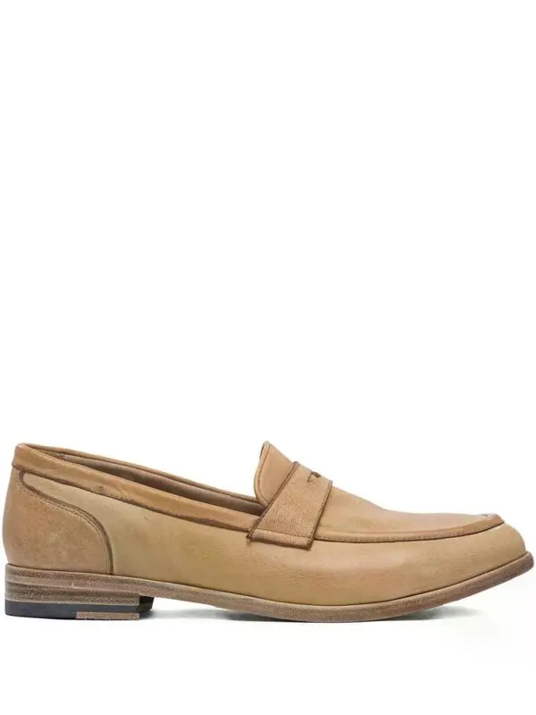 STURLINI FIRENZE Leather Loafers - Neutrals