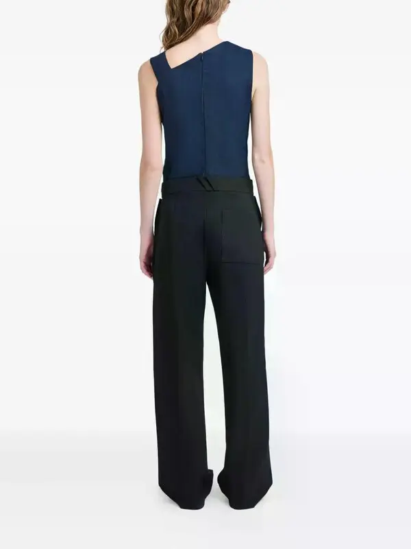Proenza Schouler Asymmetric-neckline Buckle Top
