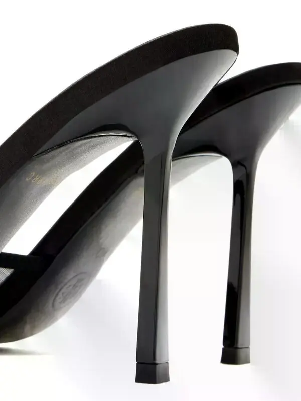Femme La 100mm Iman Mesh-panel Stiletto Sandals
