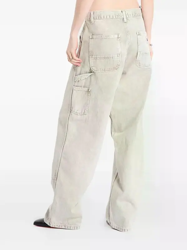 Carhartt Work In Progress Panelled Cotton Trousers - Grey