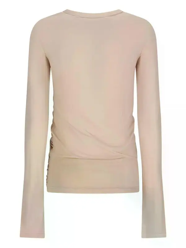 Destin Gathered Long-sleeve Top