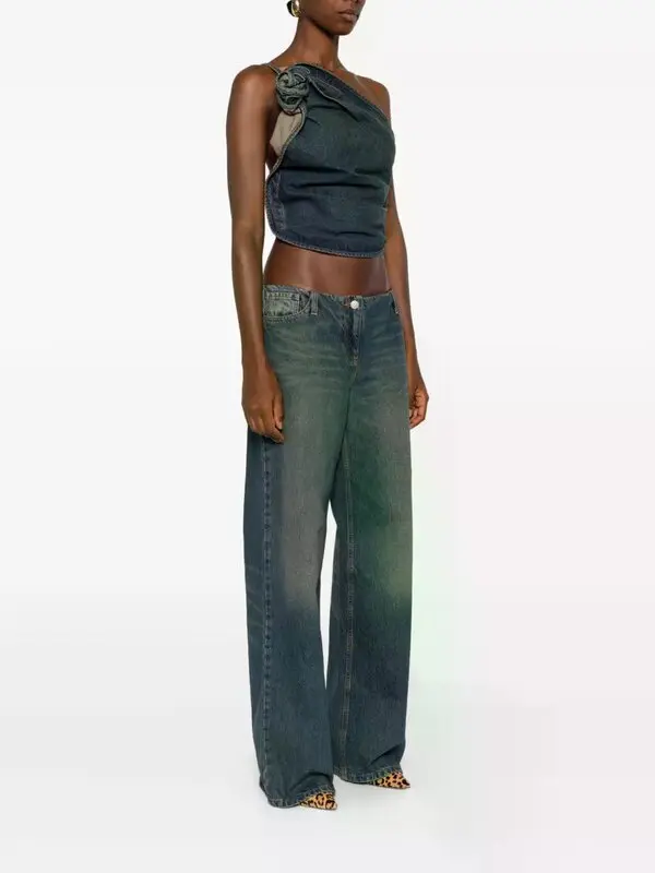 Magda Butrym Five-pocket Wide Leg Jeans