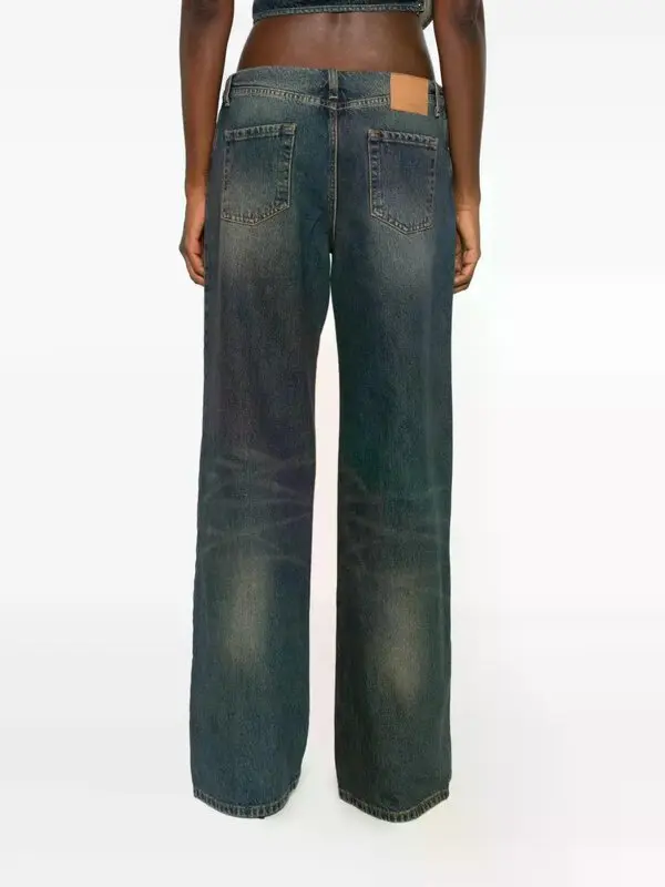 Magda Butrym Five-pocket Wide Leg Jeans