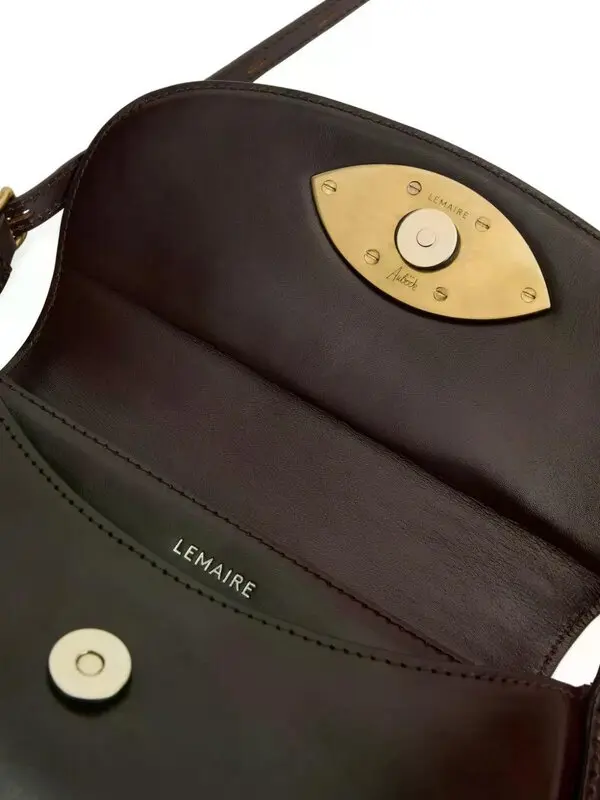 LEMAIRE Aubock Eye-shaped Embellishment Shoulder Bag