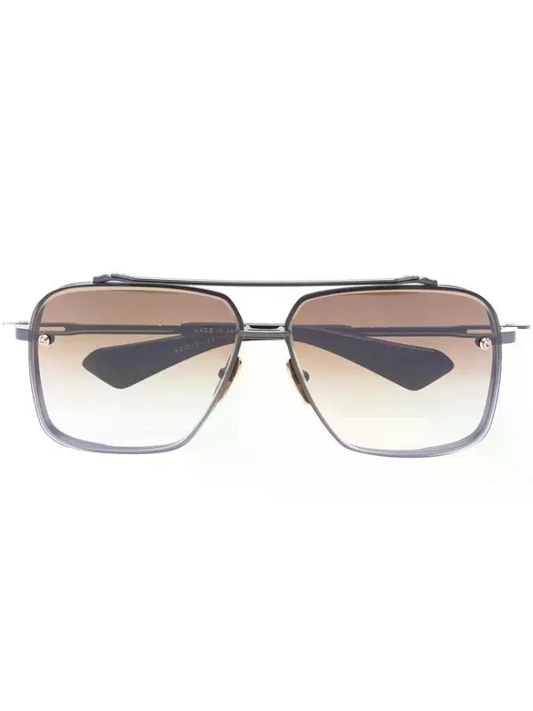 Dita Navigator Frame Sunglasses - Grey