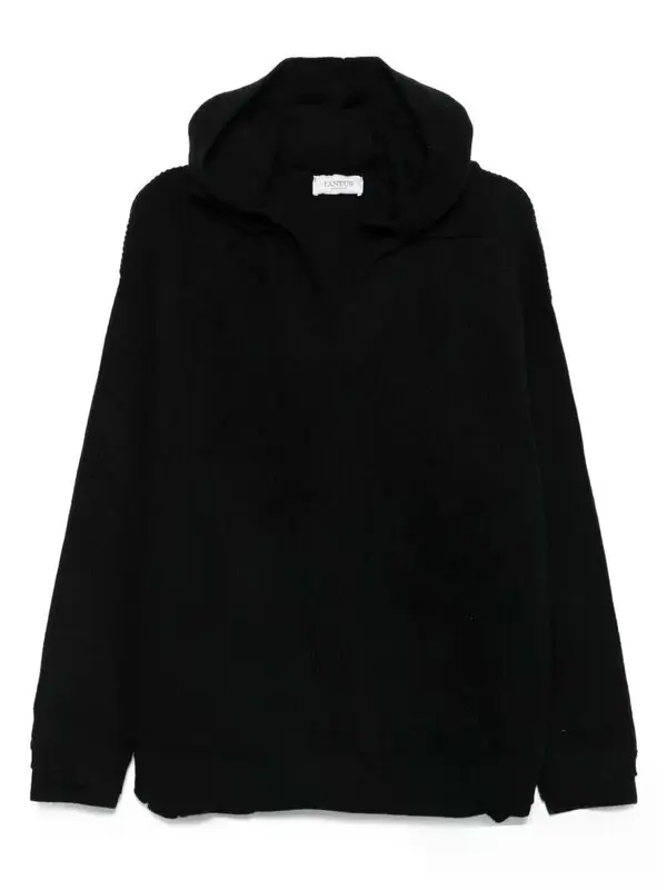 LANEUS Textured Hoodie