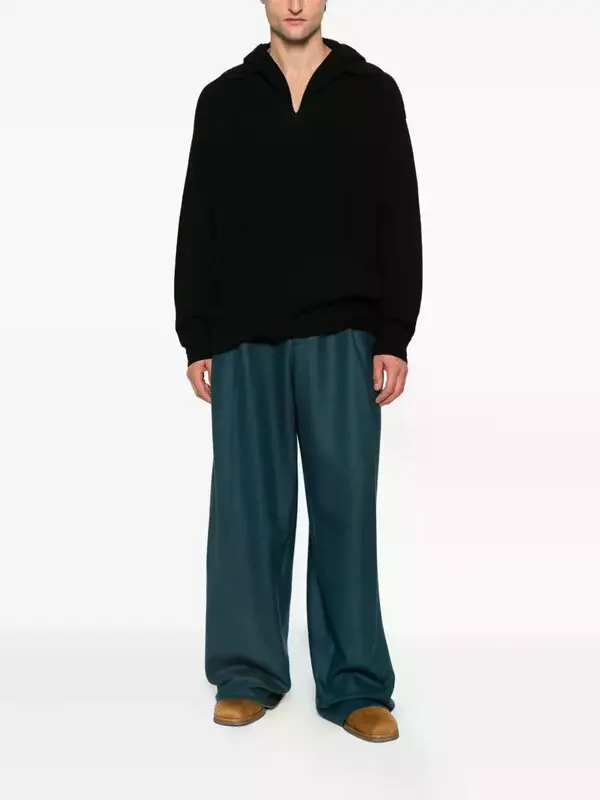 LANEUS Textured Hoodie