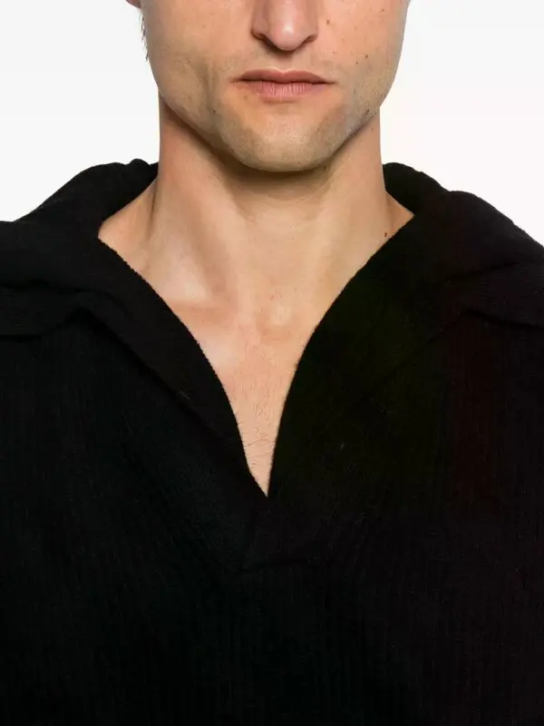 LANEUS Textured Hoodie