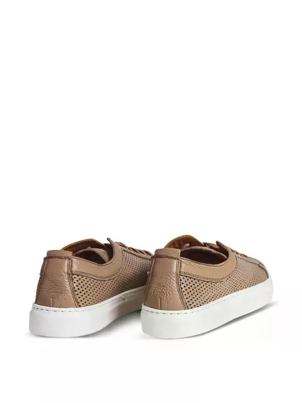 CALCE Perforated Leather Sneakers