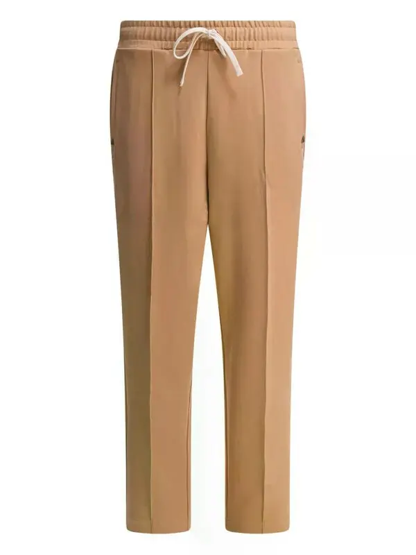 ALTUM Side-stripe Drawstring Trousers - Brown