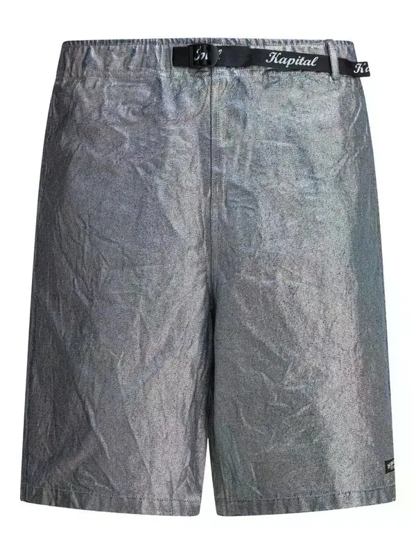 Kapital 12oz Metallic Bermuda Shorts