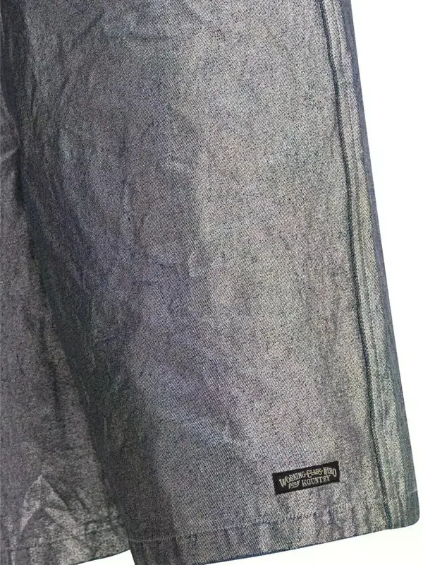 Kapital 12oz Metallic Bermuda Shorts