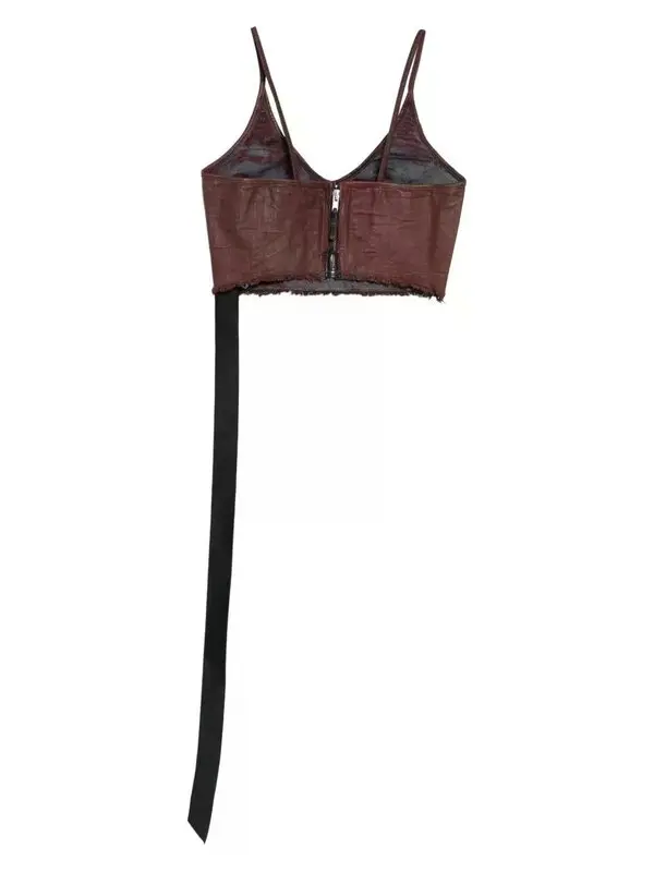 Rick Owens Fringed Crop Top