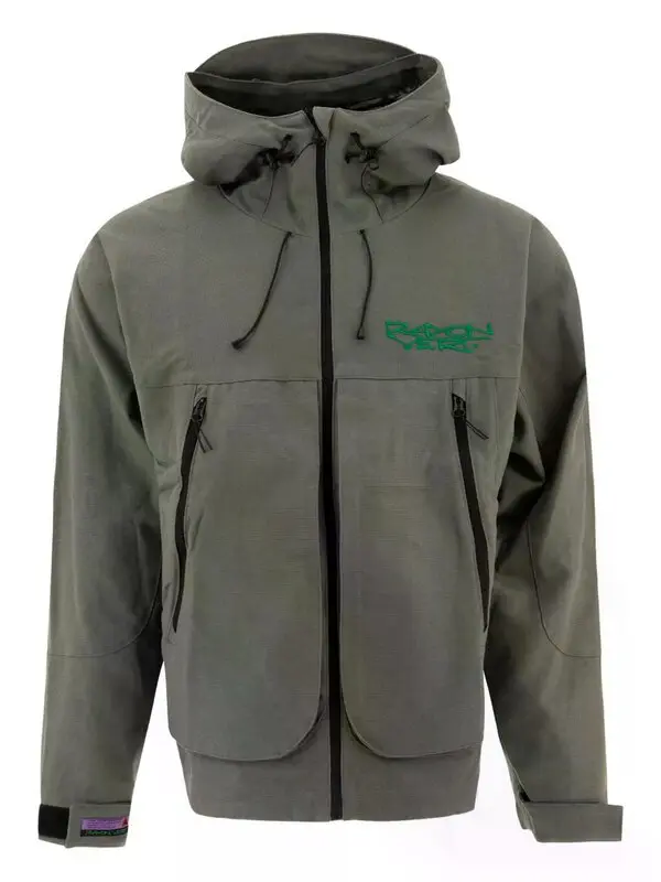 RAYON VERT Zip-front Hooded Jacket