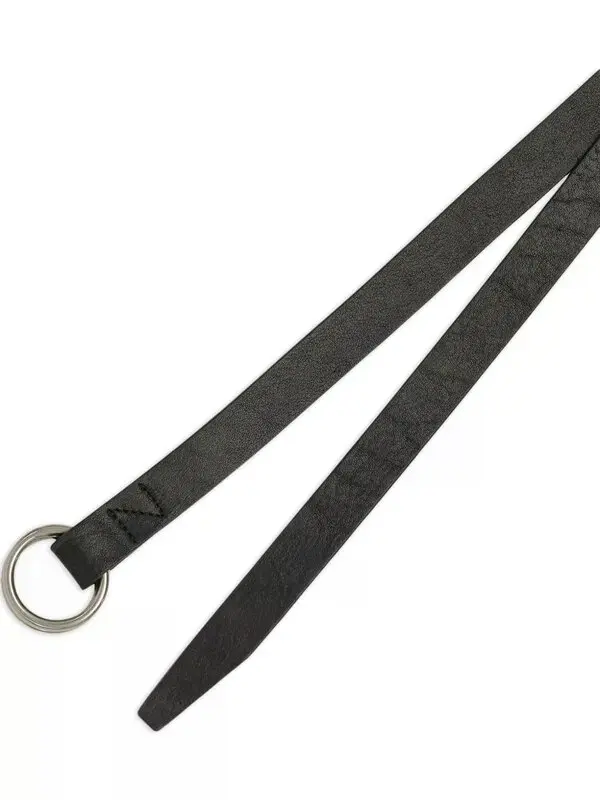 NONNATIVE Double-ring Leather Belt