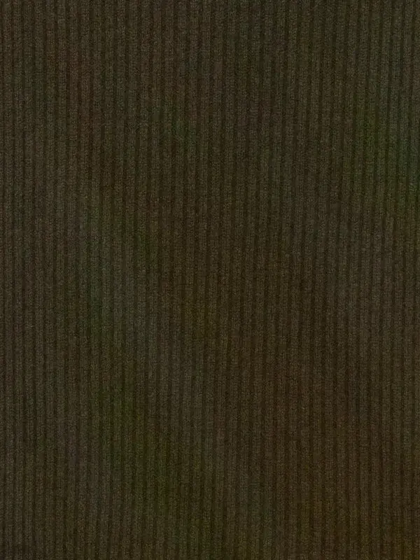 UMA WANG Ribbed Frayed-edge Scarf - Green