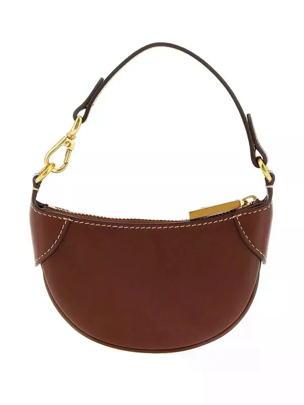Polo Ralph Lauren Logo-detail Saddle Mini Bag - Brown