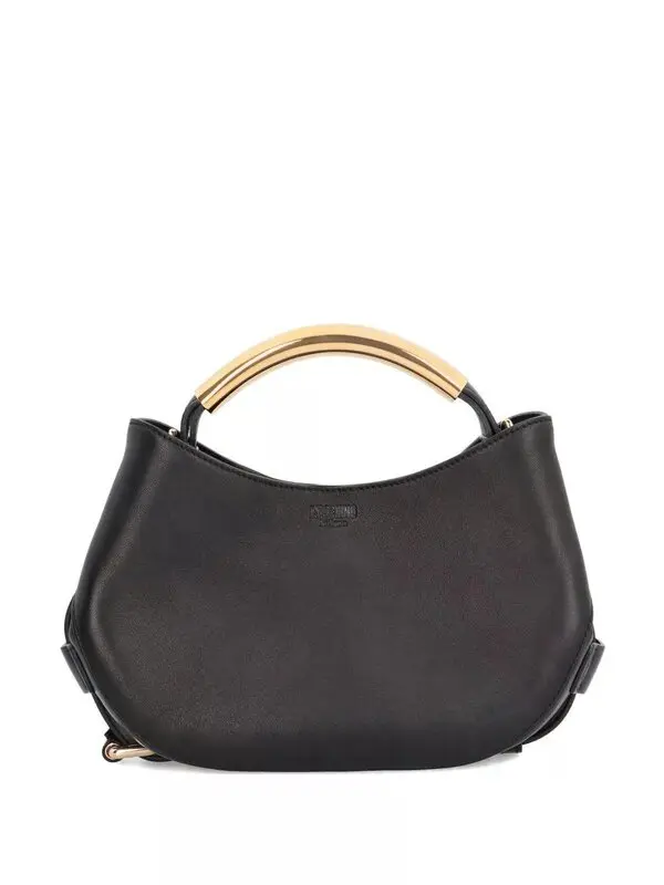 Moschino Curved-handle Tote Bag - Black