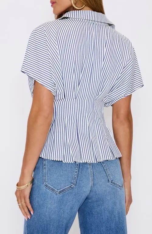 VICI Marisa Striped Button-up Shirt