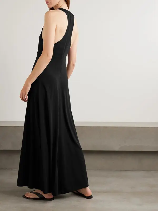 ST. AGNI Crepe Maxi Dress