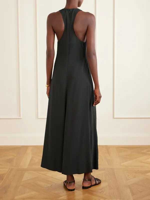 ST. AGNI Crepe Maxi Dress