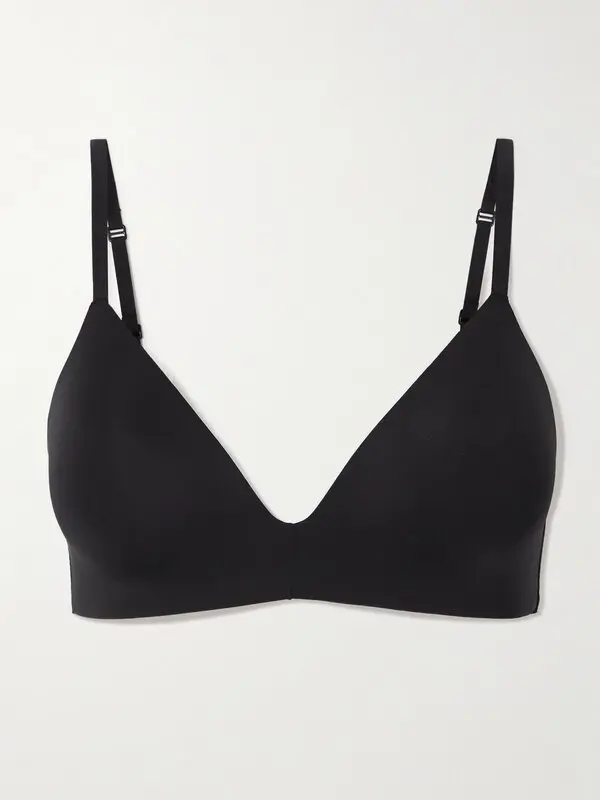 SKIMS Wireless Form T-shirt Demi Bra - Black