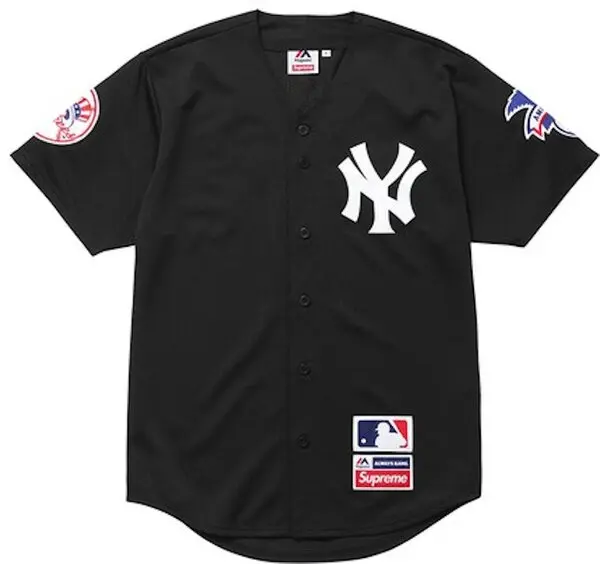 Supreme Yankees Baseball Jersey