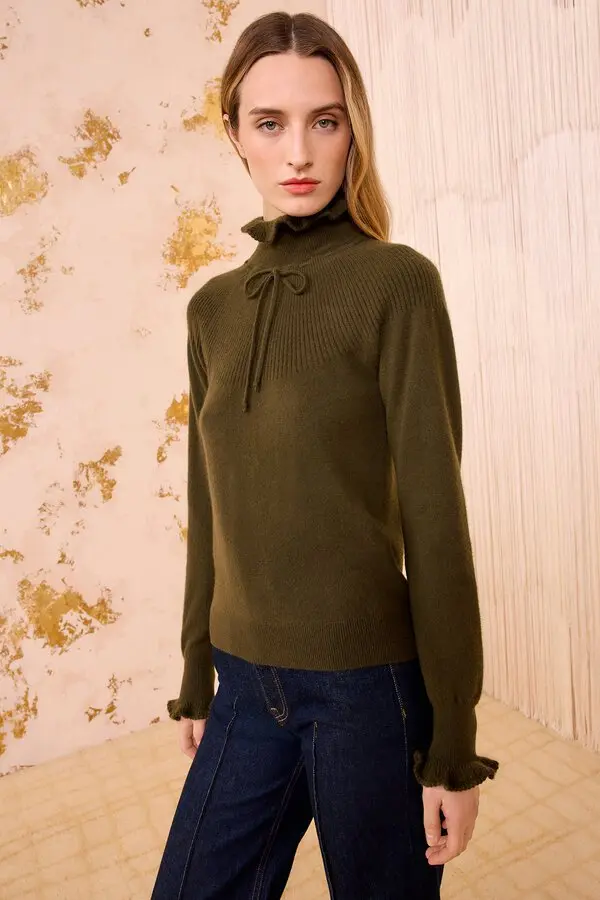 Ulla Johnson Maisie Cashmere Turtleneck