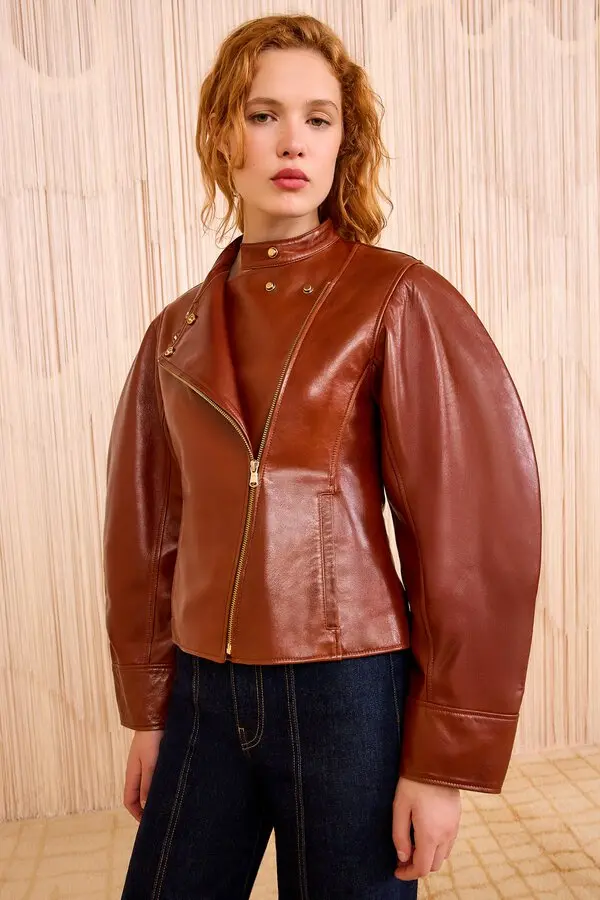 Ulla Johnson Ilaria Leather Jacket