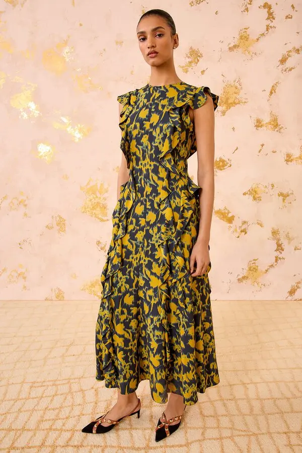 Ulla Johnson Flo Sleeveless Midi Dress