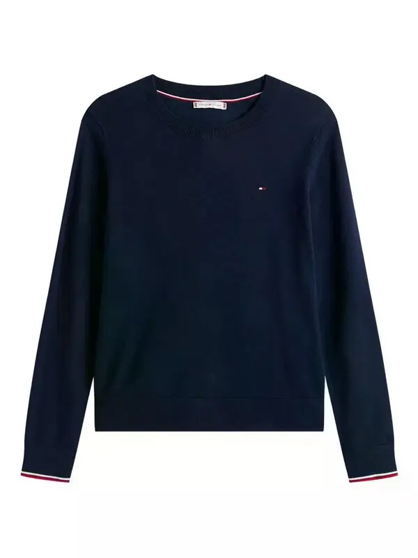 Tommy Hilfiger Crew-neck Cotton-blend Sweater