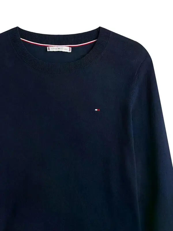 Tommy Hilfiger Crew-neck Cotton-blend Sweater