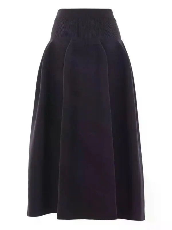 CFCL Ribbed Flared Skirt