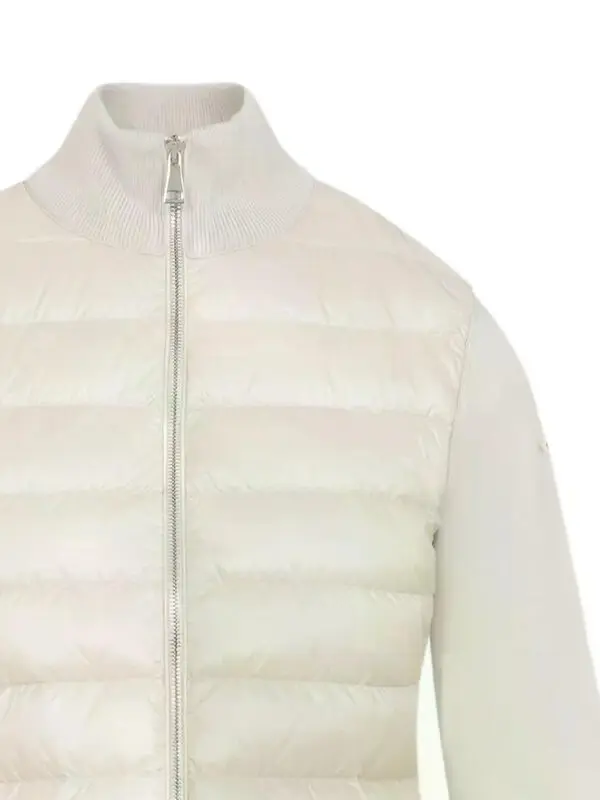 Moncler Quilted Knit-panel Jacket