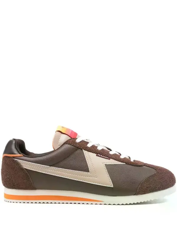 Paul Smith Logo-patch Sneakers - Brown