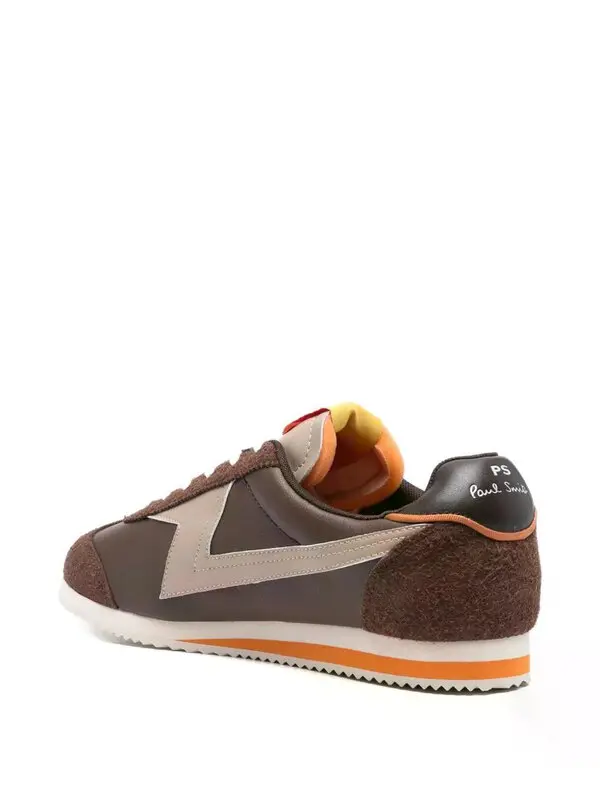 Paul Smith Logo-patch Sneakers - Brown