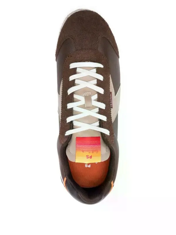 Paul Smith Logo-patch Sneakers - Brown