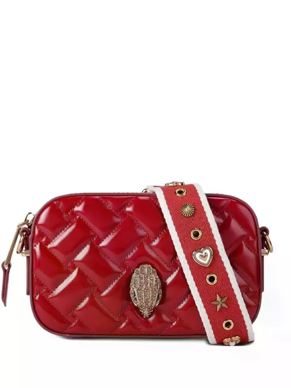 Kurt Geiger Quilted Cross Body Bag - Red