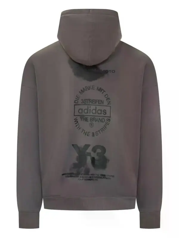 Y3 Graphic-print Hoodie
