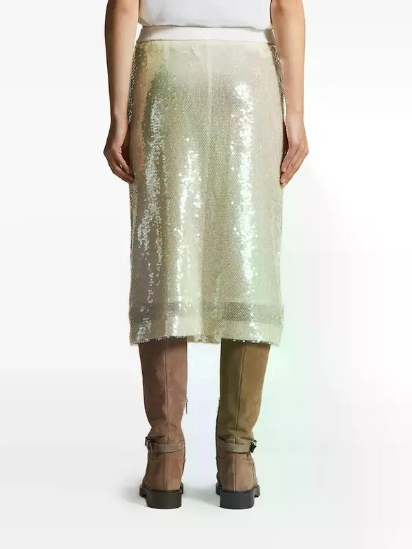 Peserico Sequin-embellished Midi Skirt