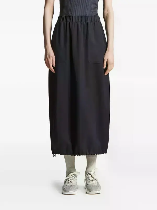 Peserico Elasticated-waistband Midi Skirt