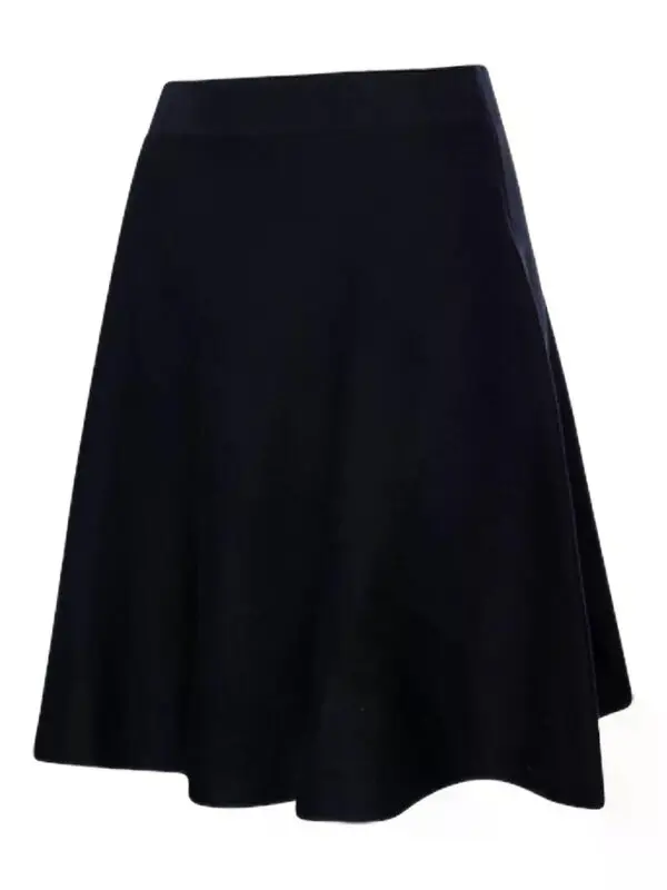 Max Mara Flared A-line Skirt - Blue