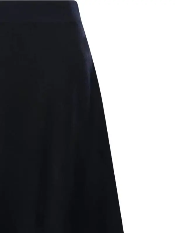 Max Mara Flared A-line Skirt - Blue